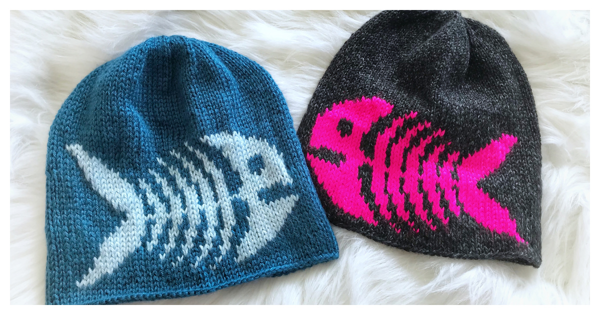 Fishbone Beanie Free Knitting Pattern