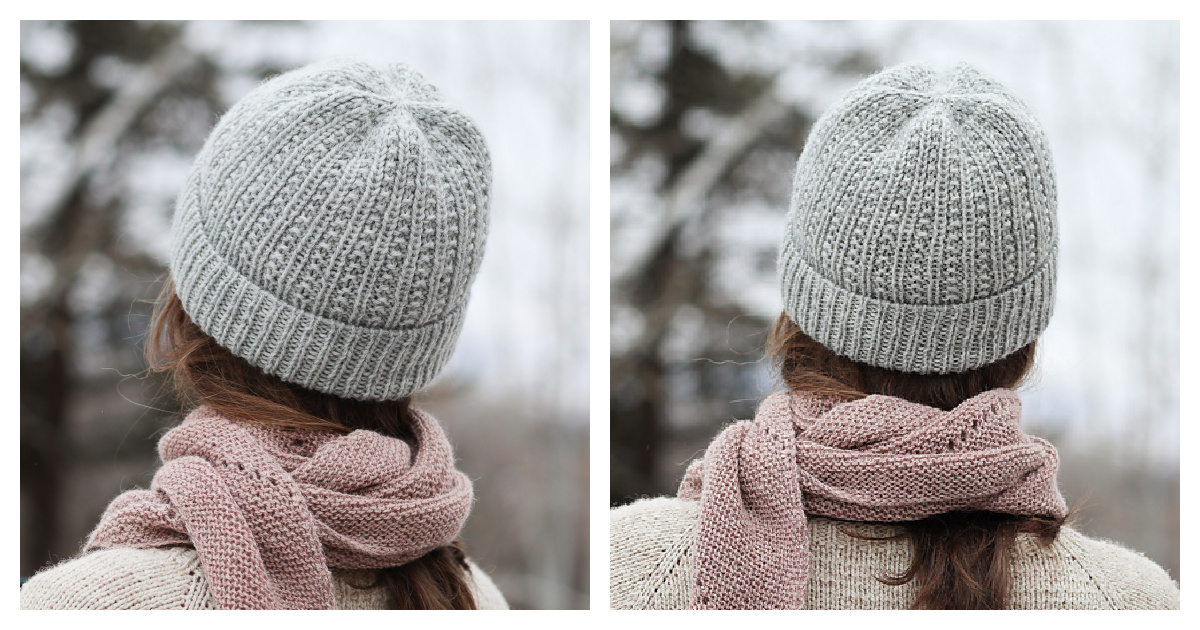 Double Dutch Hat Free Knitting Pattern