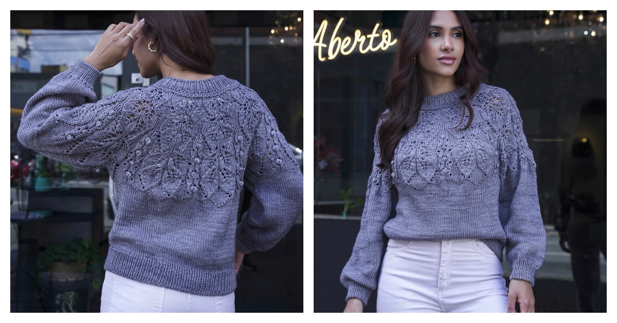 Moonlight Sweater Free Knitting Pattern