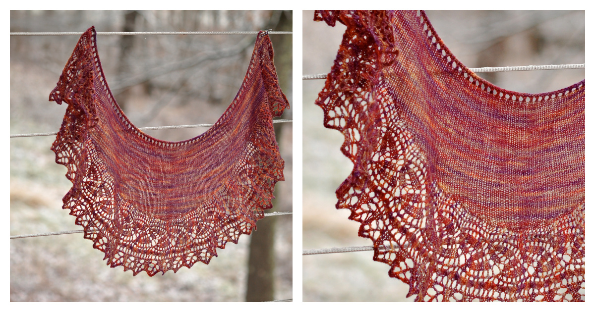Regina Marie Shawlette Free Knitting Pattern
