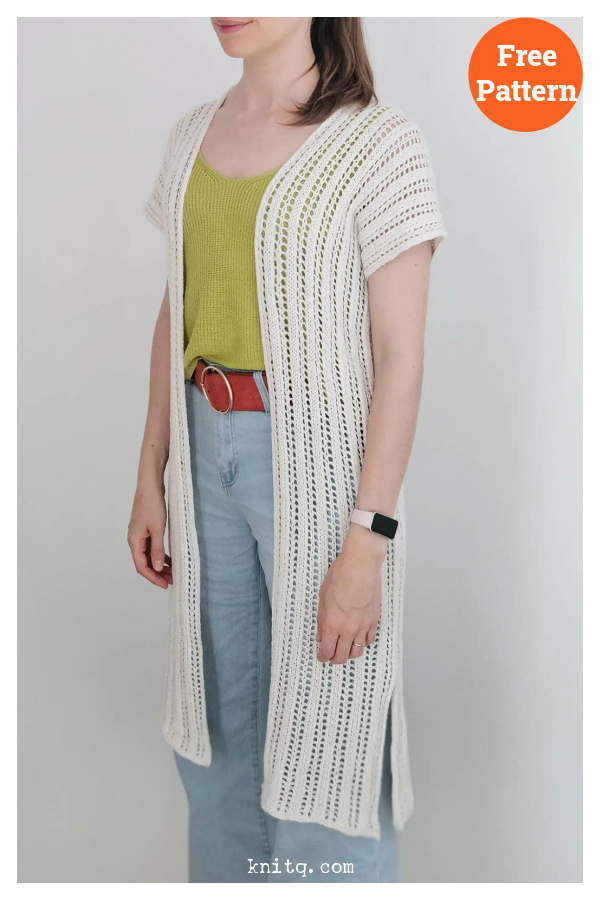 Reya Swimsuit Cover-up Free Knitting Pattern
